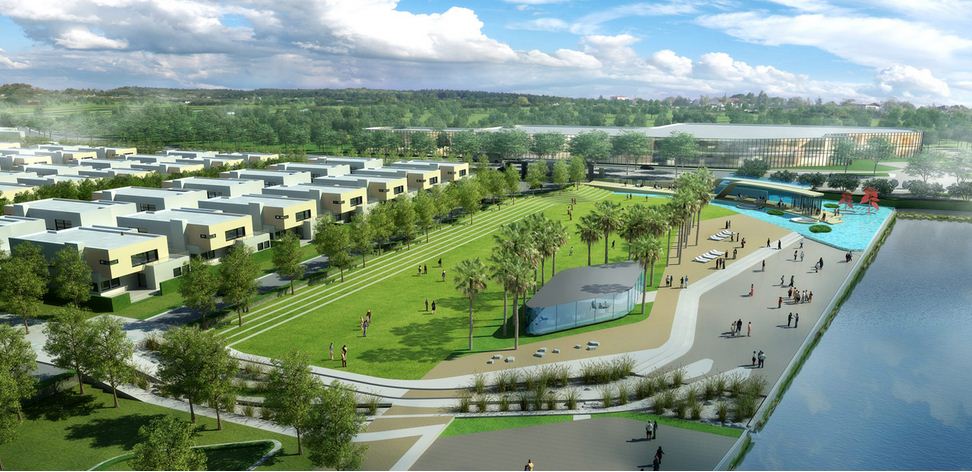 Embassy Springs Layout Plan - Embassy Group Township